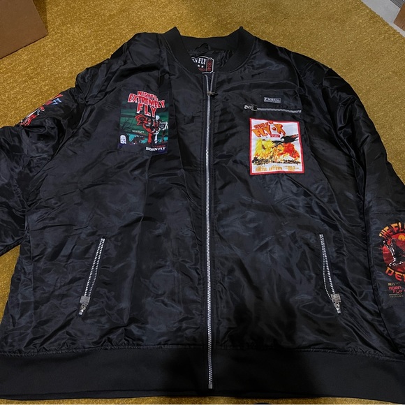Born Fly | Jackets & Coats | Born Fly Jason Bomber Jacket Big Tall 6xl ...
